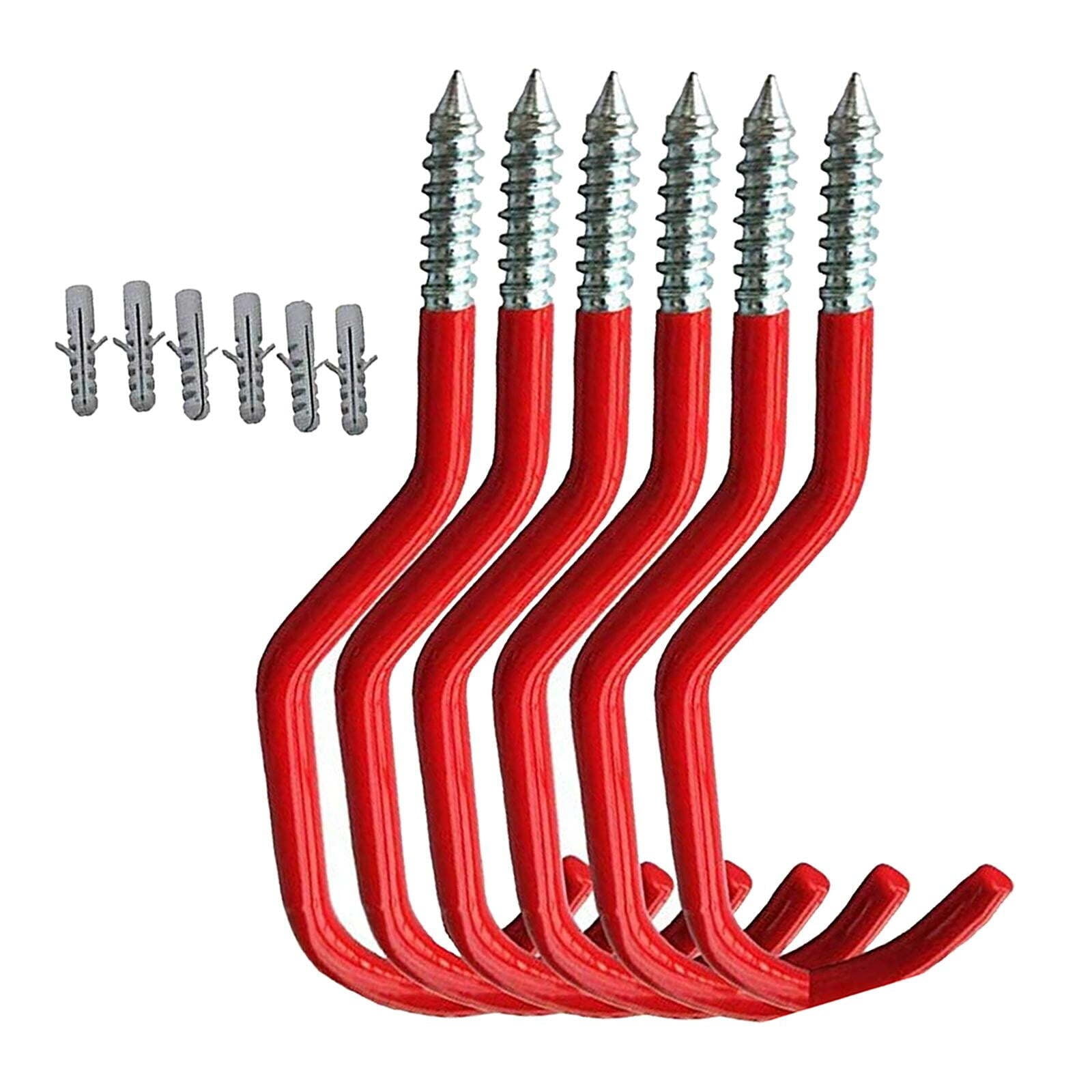 WANGQIANG Garage Hooks Heavy Duty Steel Anti- Tool Hangers for Garage ...