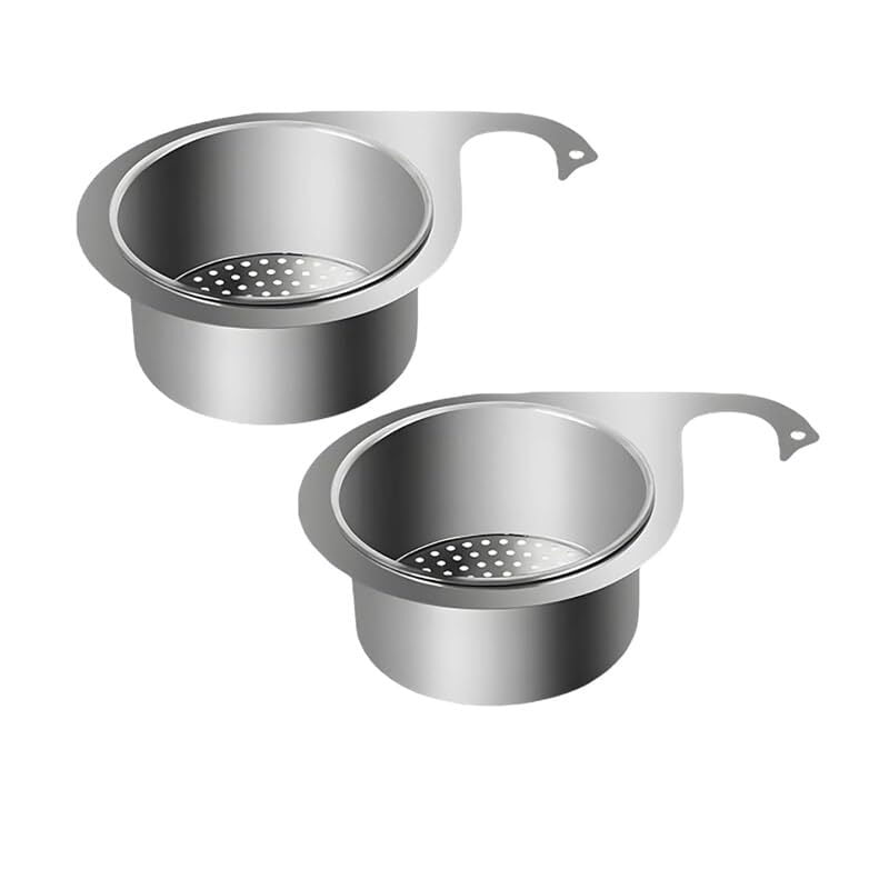 WANGQIANG Stainless Steel Swan Sink Strainer Basket, Kitchen Sink Drain ...