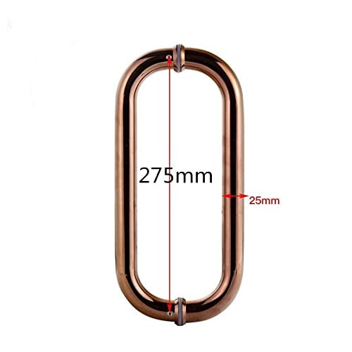 WANLIAN Hardware 8inch Back to Back Tubular Shower Door Pull Handle for ...