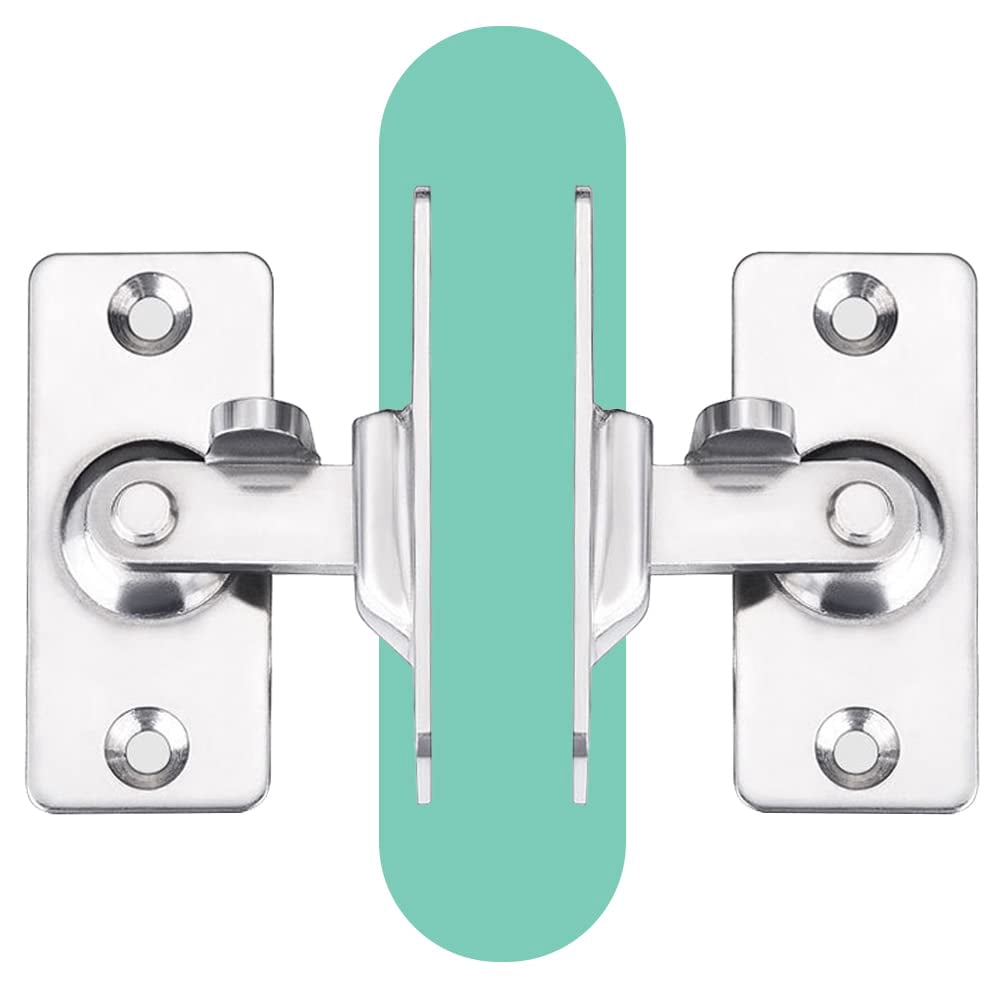 WANLIAN Mini Size 90 Degree Door Latch Sliding Door Lock Screen Door ...