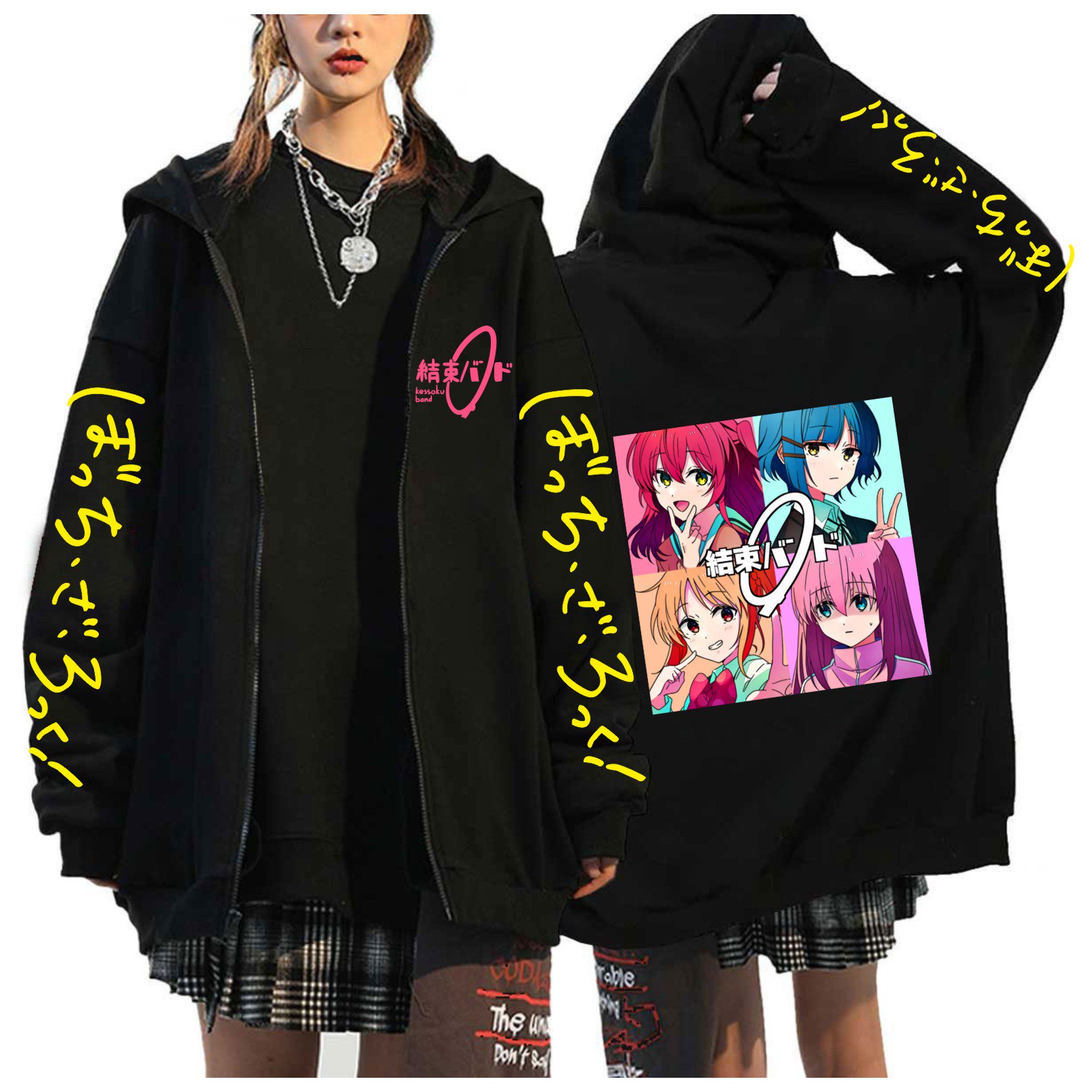 WANQIANG BOCCHI THE ROCK cosplay Lonely Rock Goto Ichiri Ichiya Rainbow ...