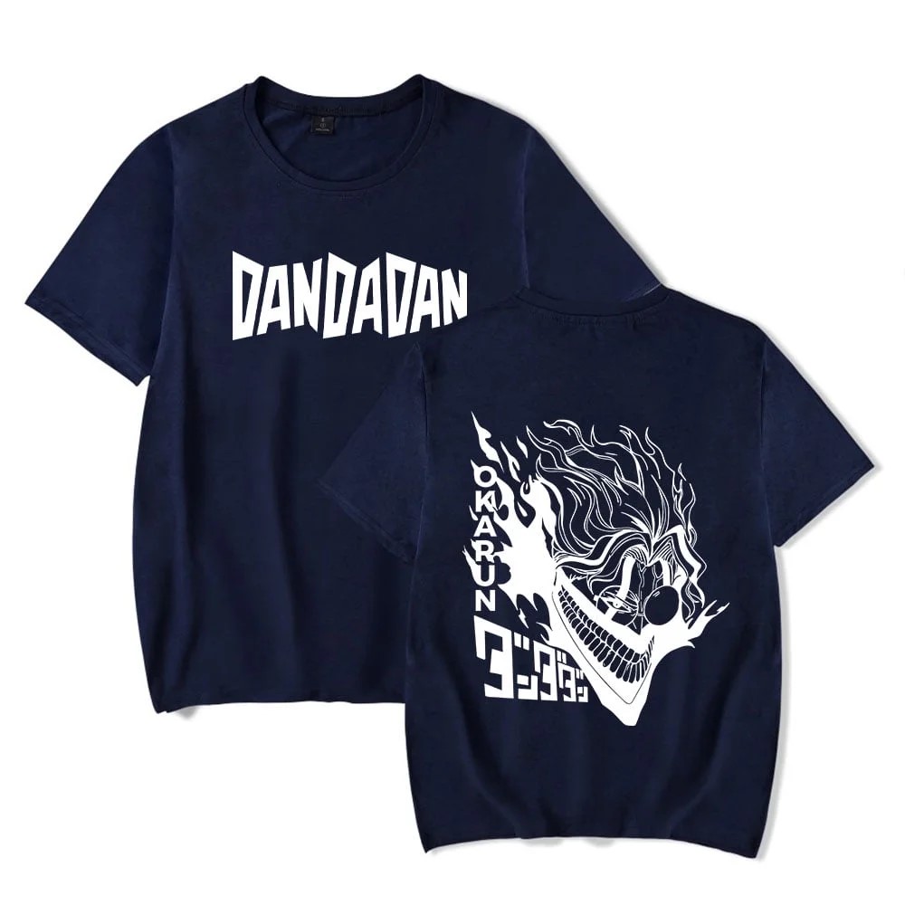 WANQIANG Dandadan Merch Anime Okarun T-Shirt Dan da dan Short Sleeve ...