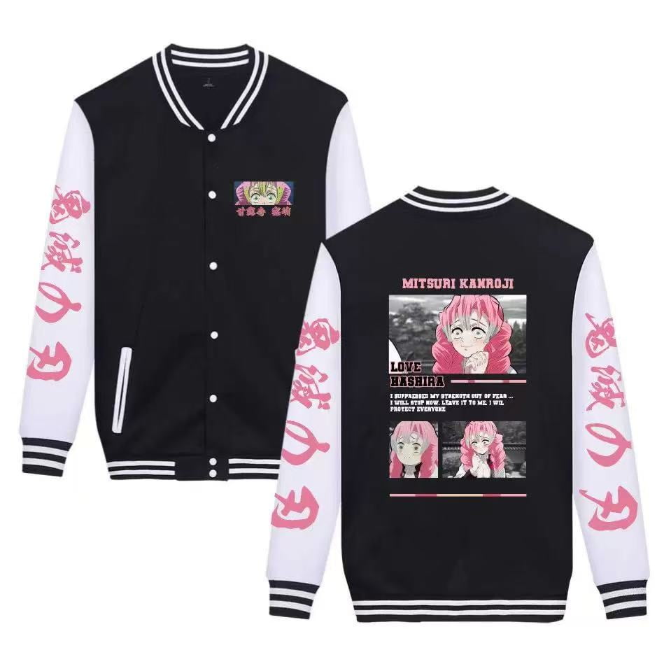 WANQIANG Kamado Nezuko cardigan, Kyojuro Rengoku baseball jacket ...