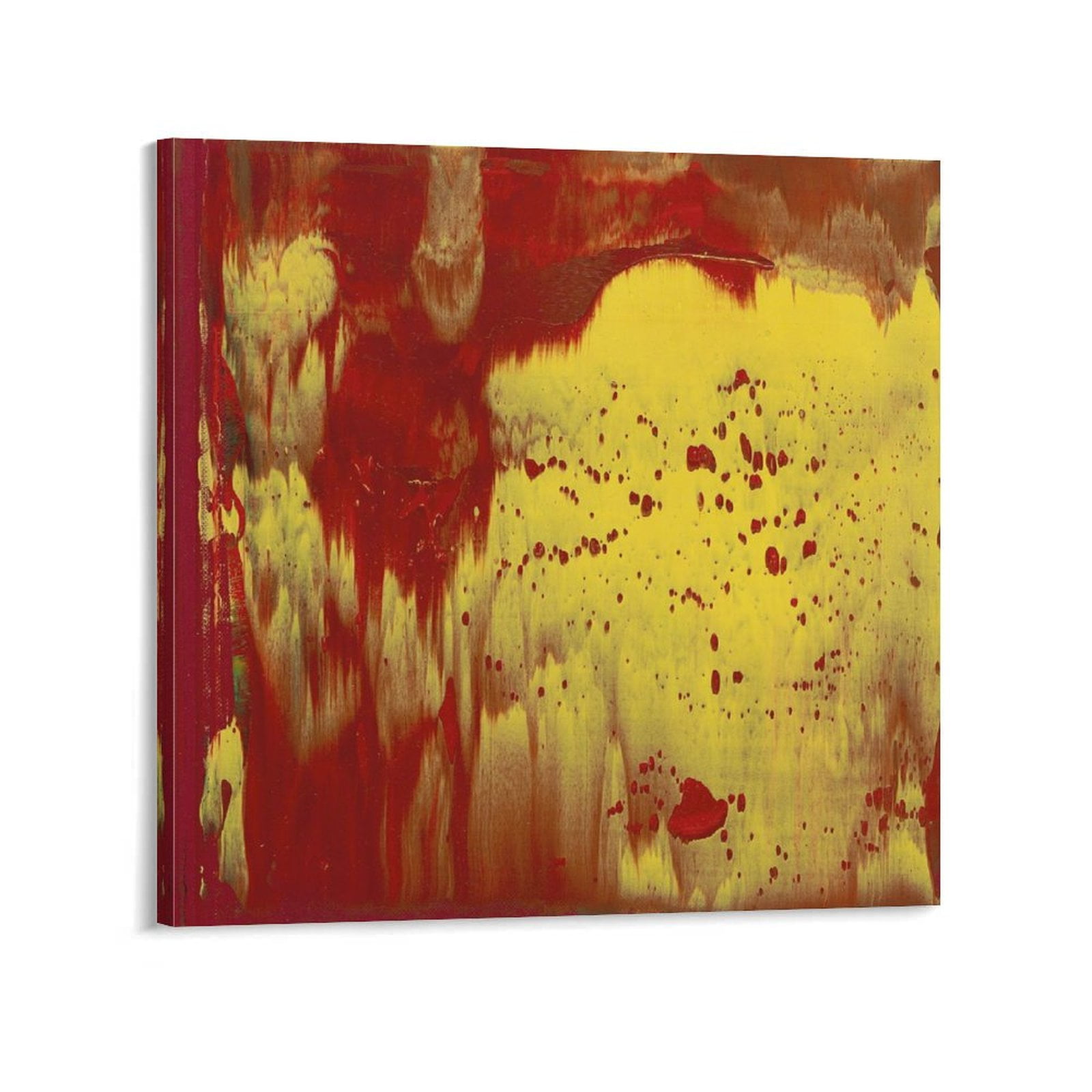 WANSHI Gerhard Richter War Cut II Large Canvas Printing Famous ...