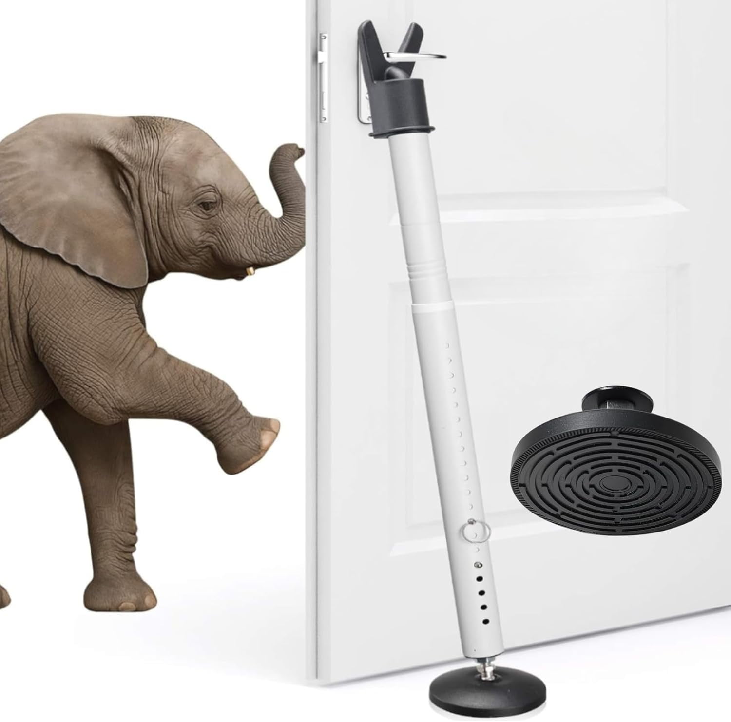 WANSHUN 2 Pack Door Security Bar - Heavy Duty Burglar Door Stopper ...