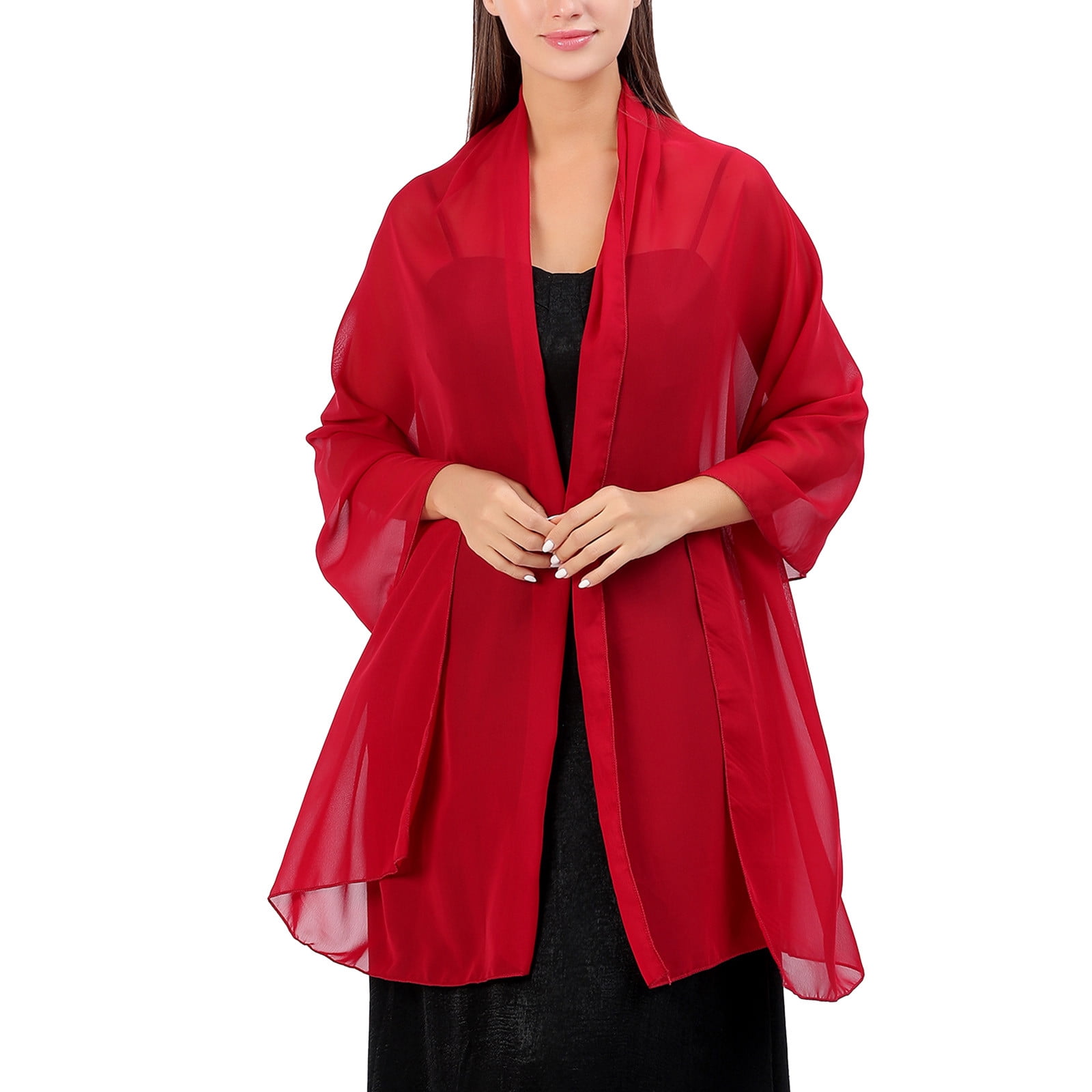 wanyng women stole shawl silk scarf wrap pashmina for wedding evening ...