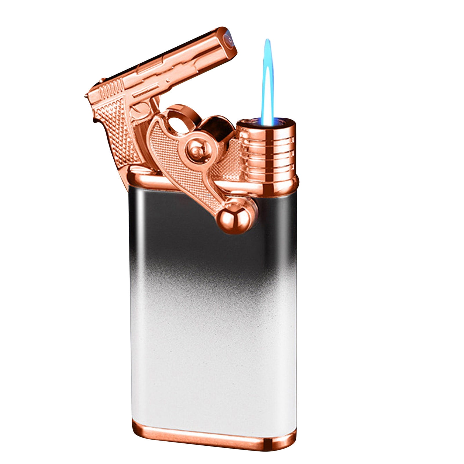 WANYR Lighter,Double Flame Lighter Direct Charging Open Flame ...