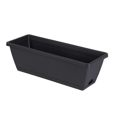 40 Inch Outdoor Long Rectangle Wooden Flower Planter Box for Garden ...