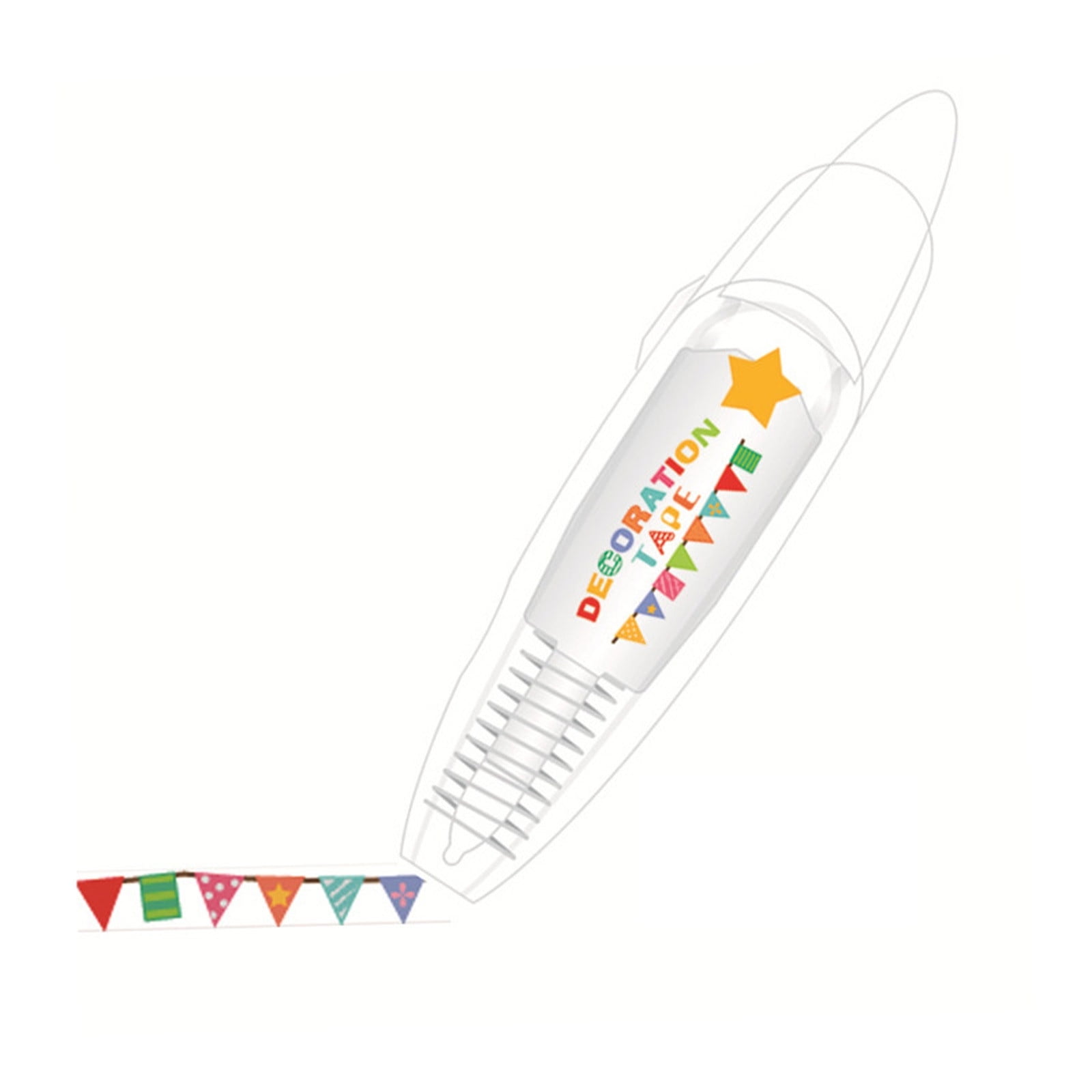 WANYR office supplies Decorative Tape Pen DIY Photo Album Correction ...