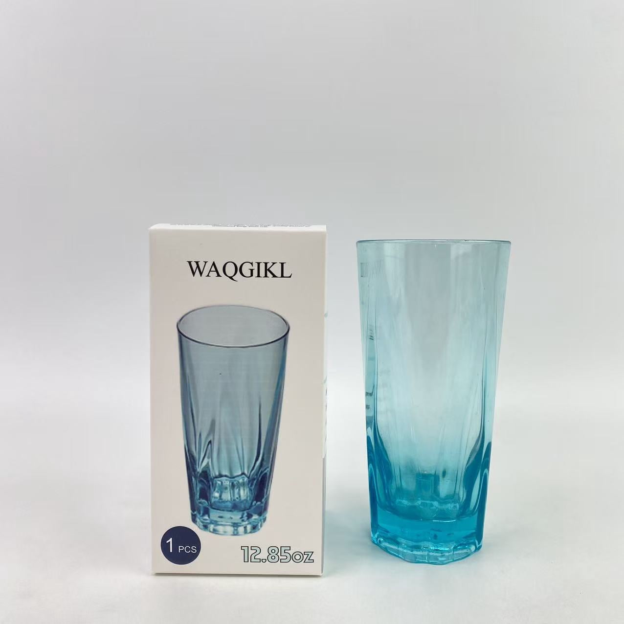 WAQGIKL Cups,Plastic Unbreakable Tumblers Cups 12.85oz, Set of 1 ...