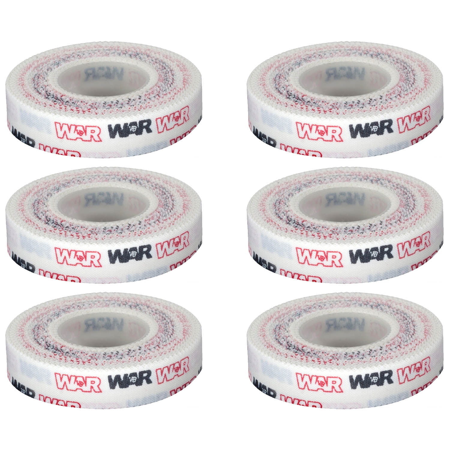 WAR Tape 0.5" EZ Rip Athletic Tape for Boxing, MMA, Muay Thai - 6 Pack ...