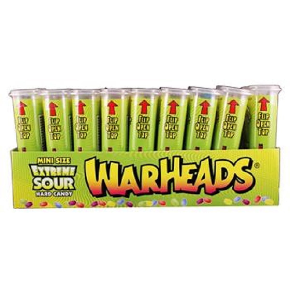 WARHEADS EXTREME SOUR MINI SIZE 18/1.75oz - Walmart.com