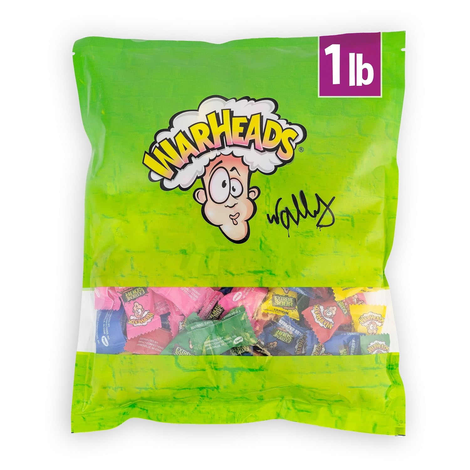 WARHEADS - Extreme Sour KEF28 Hard Candy - Sour Apple, Black Cherry ...