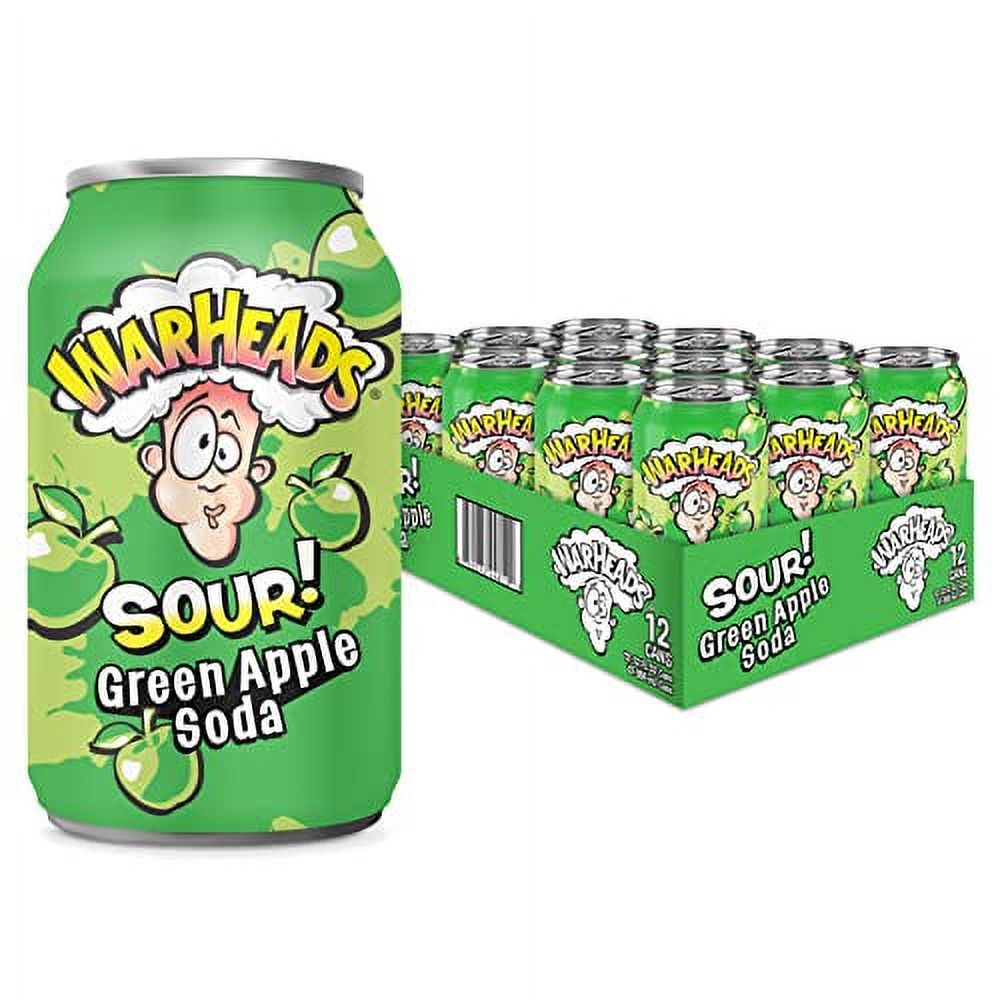 WARHEADS SODA - Sour Fruity Soda with Classic Warheads Flavors â ...