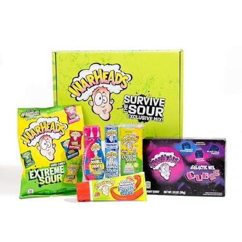 WARHEADS Survive The Sour AIF9 Specialty Gift Box - Sour Candy ...