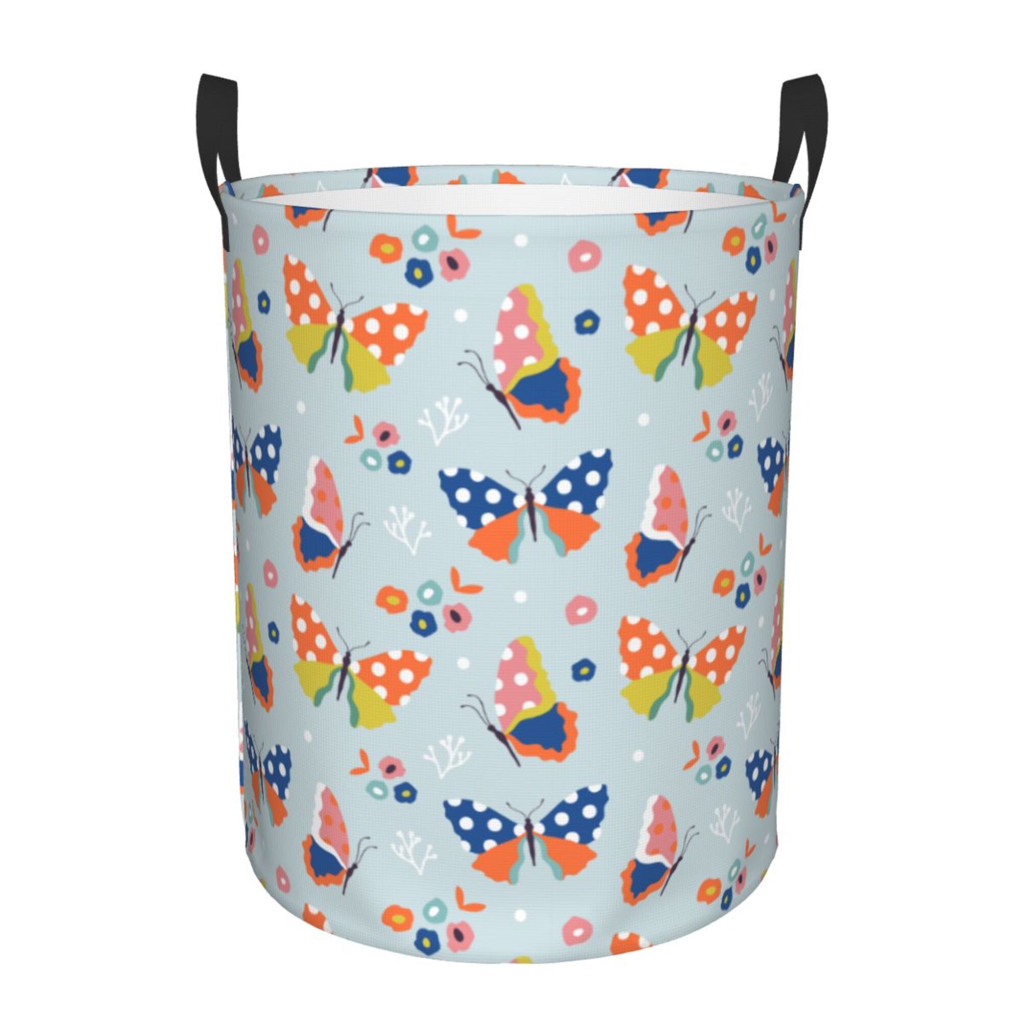 WARHOOME Collapsible Laundry Hamper with Handles, Waterproof Circular ...