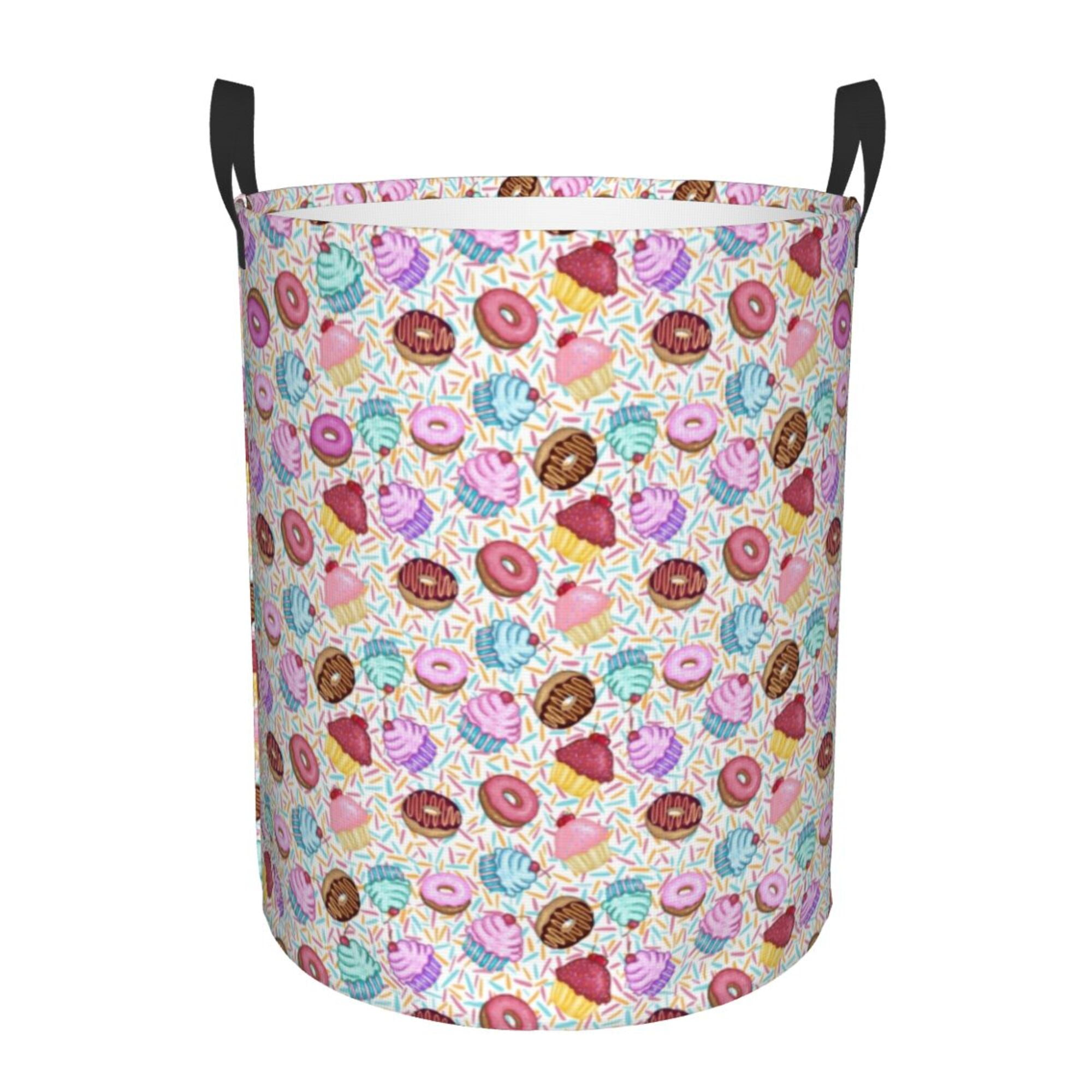 WARHOOME Collapsible Laundry Hamper with Handles, Waterproof Circular ...