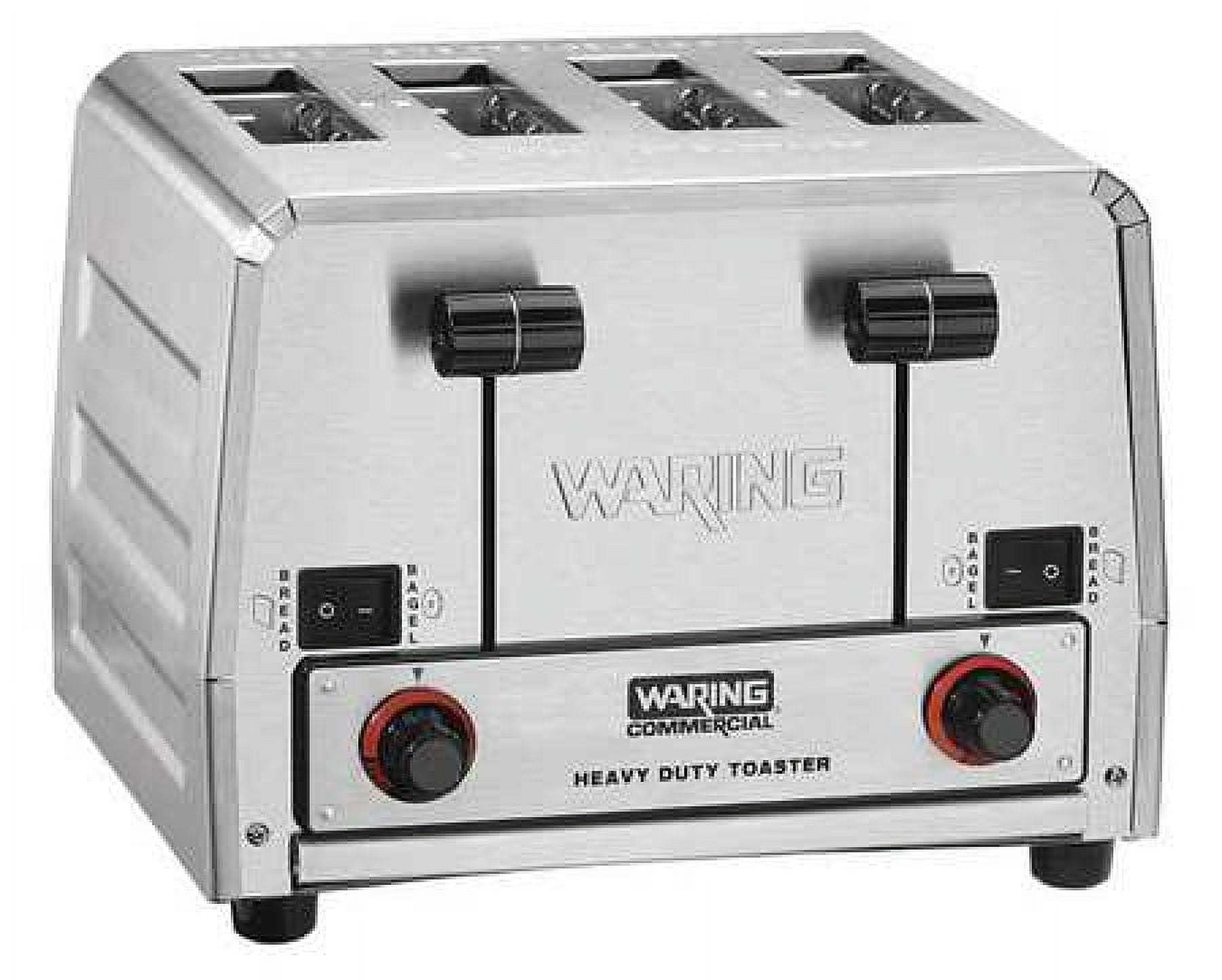 WARING COMMERCIAL WCT850 Toaster, Gray, 4 Slice - Walmart.com
