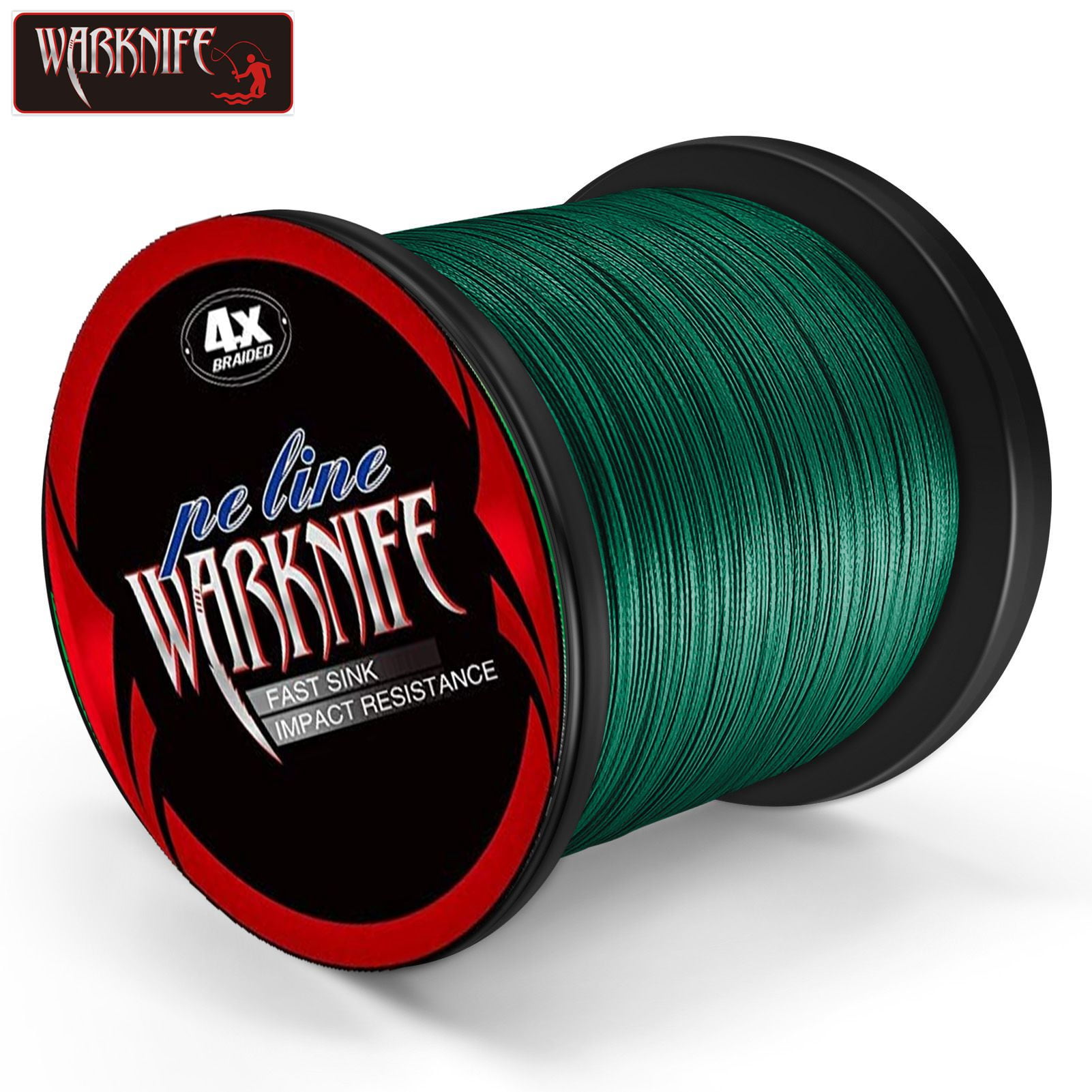 WARKNIFE Braid - Braided Fishing Line,PE Line,4 Strands 1000M 1094YDS 6 ...