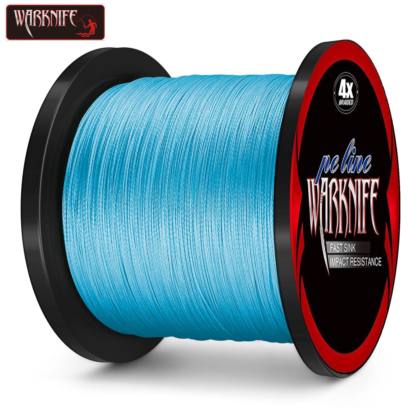 WARKNIFE Super Strong 300M 328 Yard PE Braided Fishing Line 6LB-100LB ...