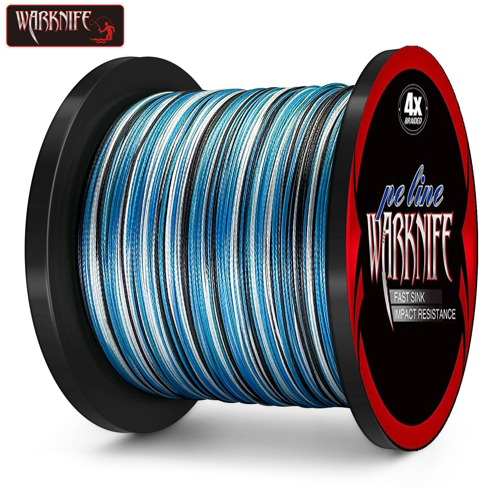 WARKNIFE Super Strong 300M 328 Yard PE Braided Fishing Line 6LB-100LB ...