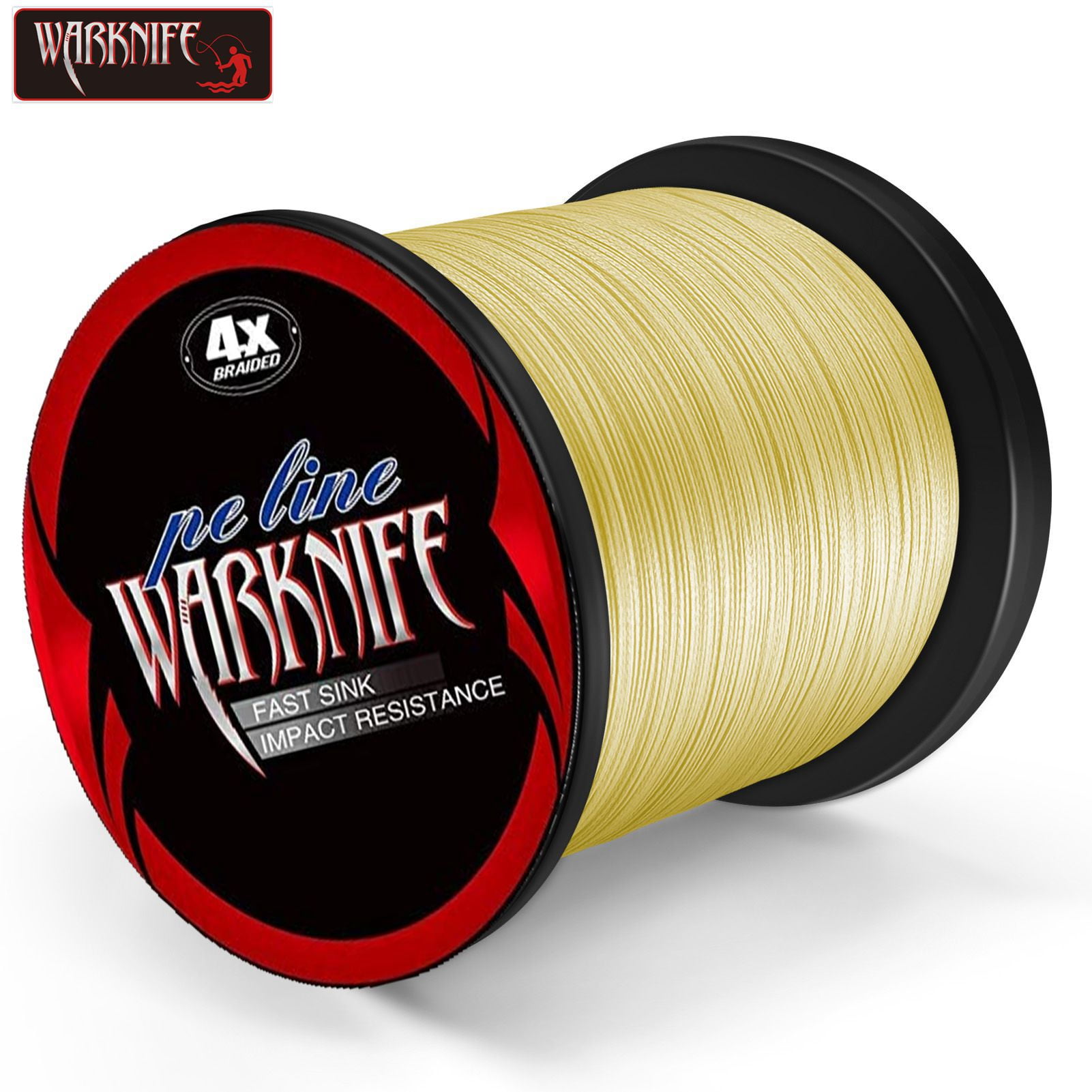 WARKNIFE Super Strong 300M 328 Yard PE Braided Fishing Line 6LB-100LB ...