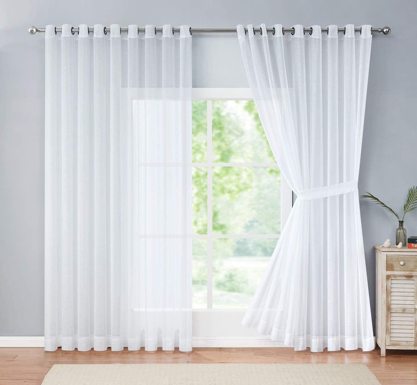 Warm Home Designs Pair of 2 Extra Large 108" (Width) X 108" (Length ...