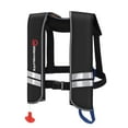 WARMOUNTS Auto Inflate Life Jacket, Adult PFD with Reflectors & Whistle ...