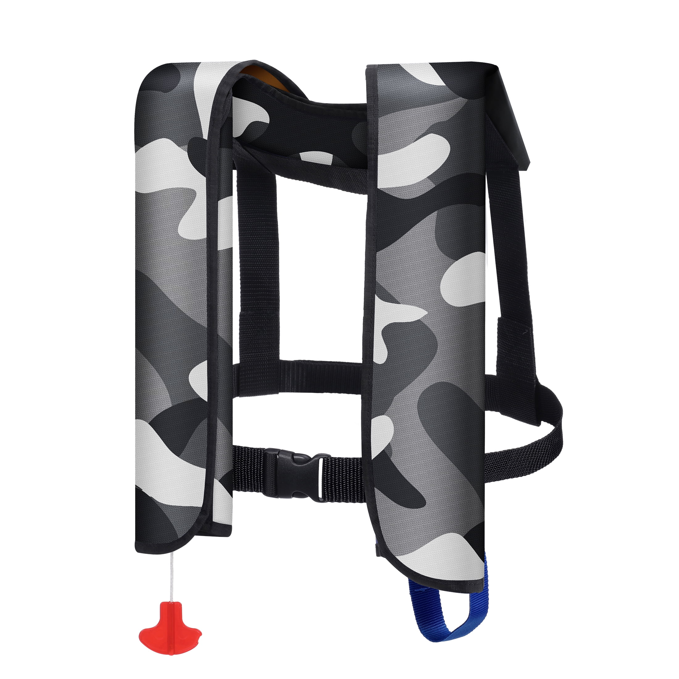 WARMOUNTS Automatic Inflatable Life Jacket with Whistle, Adult PFD ...
