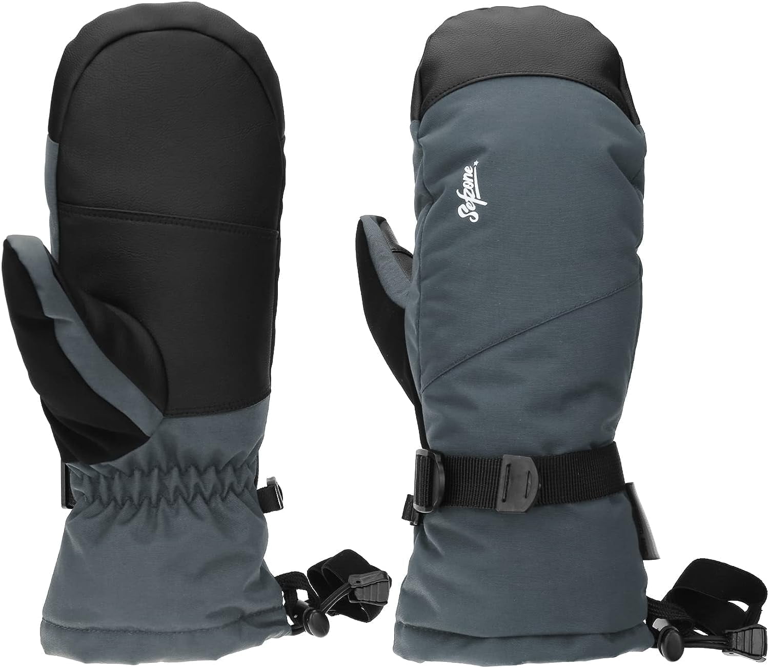 Sefzone Unisex Winter Ski Mittens, 3M Thinsulate, Waterproof, Touch ...