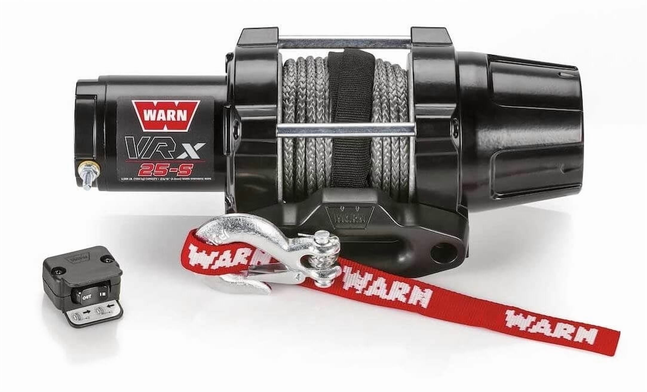 WARN 101020 ATV/UTV Electric Winch,Rotating End Cap - Walmart.com