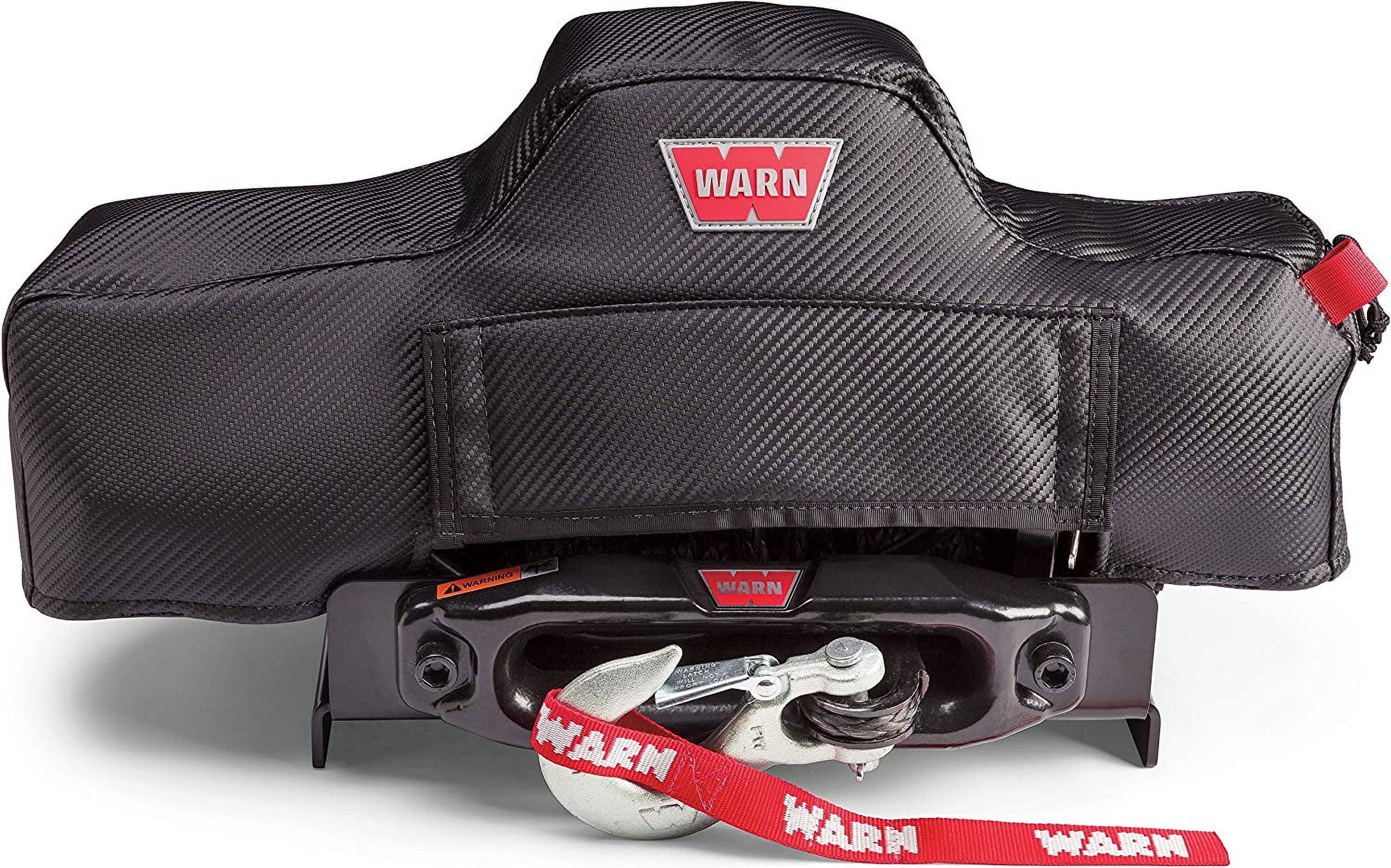 WARN 102642 Stealth Series Winch Cover, Fits: VR8, VR10, VR12 - Walmart.com