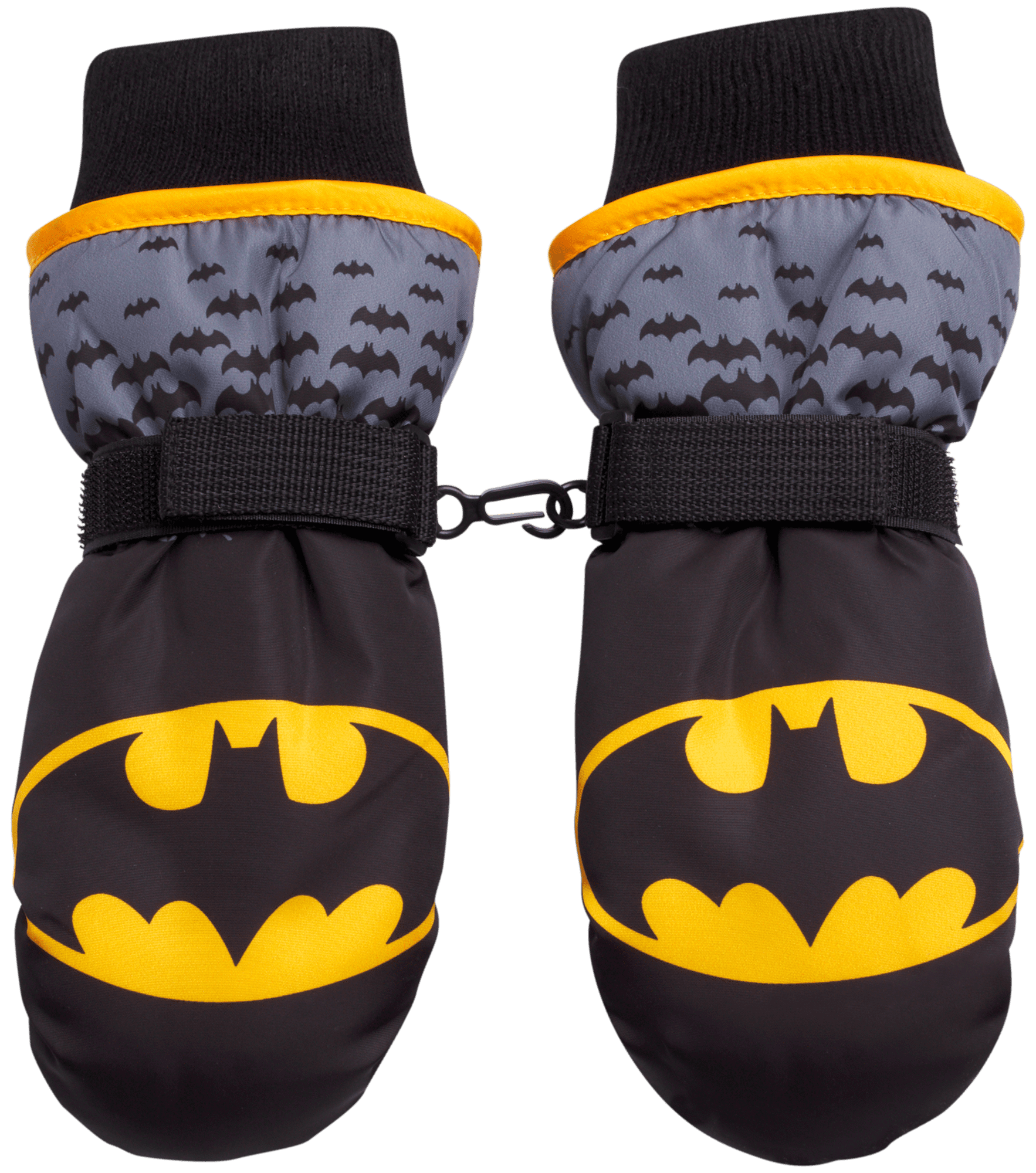 WARNER BROS Boys' Batman Ski Gloves - Kids' Superhero Logo Winter Snow ...