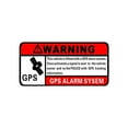 WARNING GPS Tracking System Active Sticker Sign Security Car Window ...