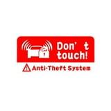 WARNING GPS Tracking System Active Sticker Sign Security Car Window ...