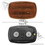 WARNING LIGHT LED MAGNETIC AMBER (AMBER) - Walmart.com