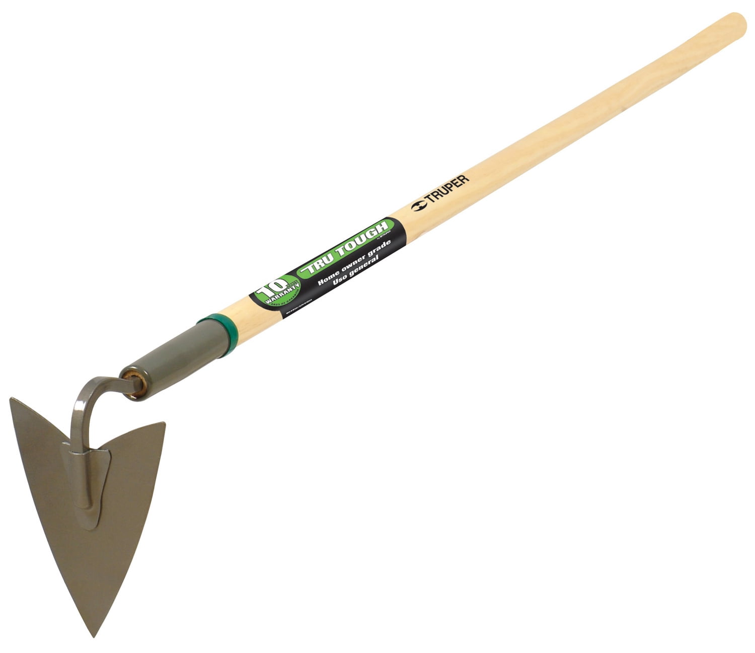 "Truper Tru-Tough 57.75"" Warren Hoe, Wood Handle Garden Tool (Pack of ...