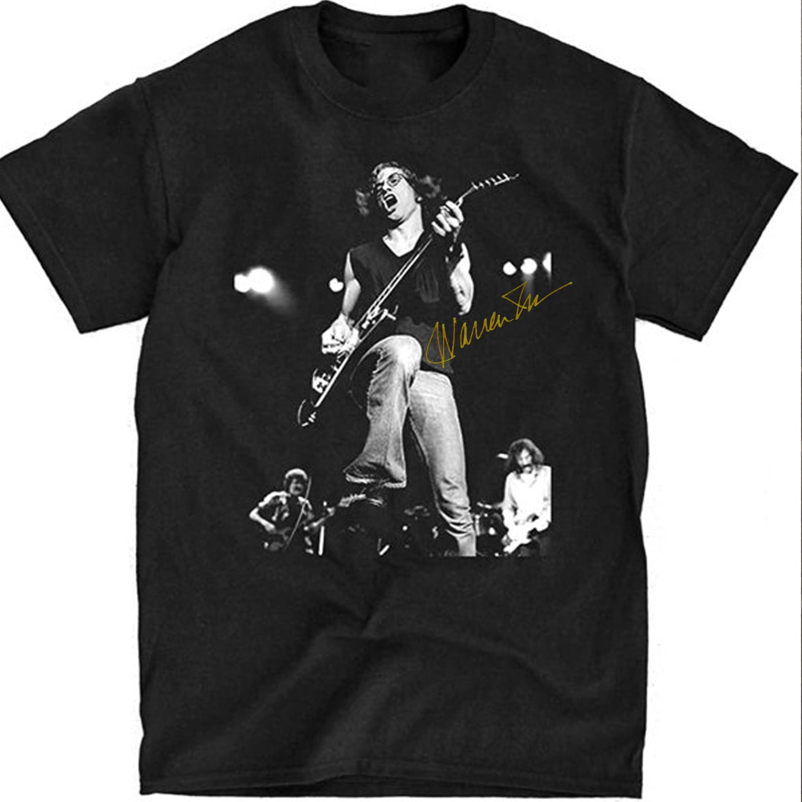WARREN ZEVON SIGNED T Shirt Black All Size S-4XL Signature CG214 ...