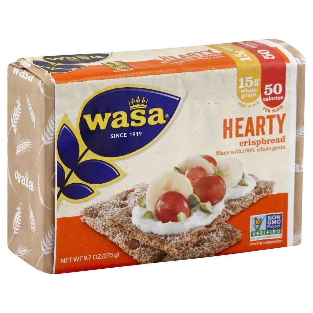 Wasa Hearty Crispbread - Walmart.com