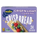 Wasa, Crisp'n Light 7 Grains Crispbread, 4.9 oz, Crispy & Light ...