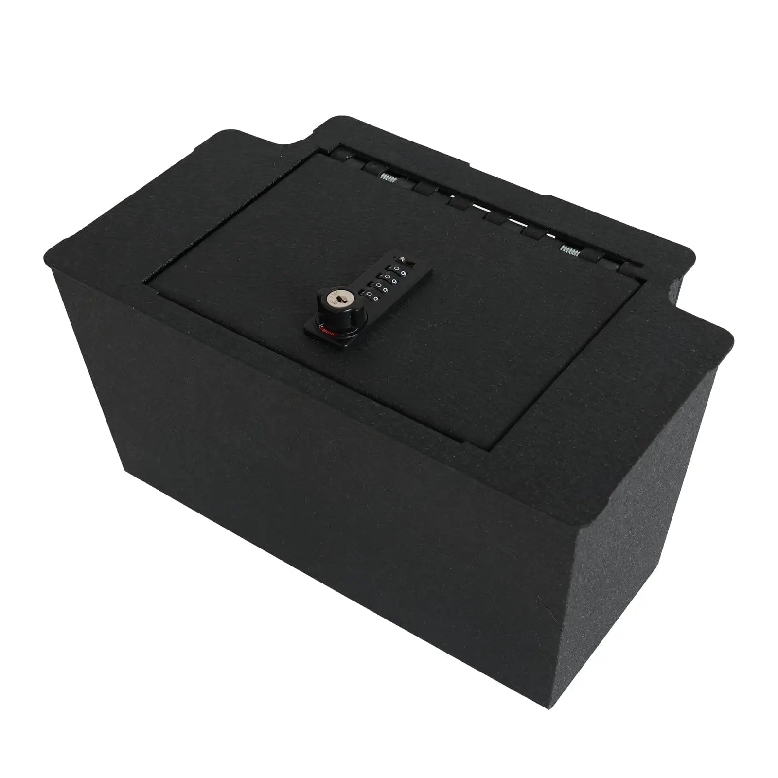 Center Console Safe Gun Safe, WASAI Premium In-vehicle Console Gun ...
