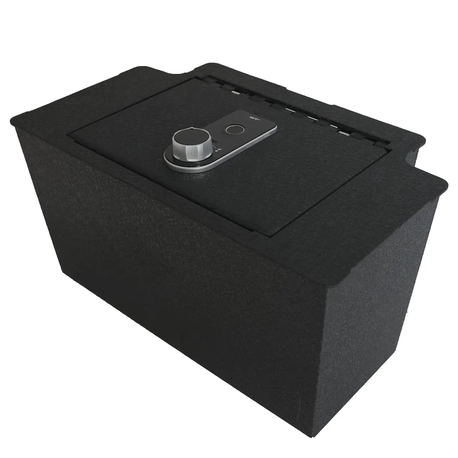 Center Console Safe Gun Safe, WASAI Premium In-vehicle Console Gun ...