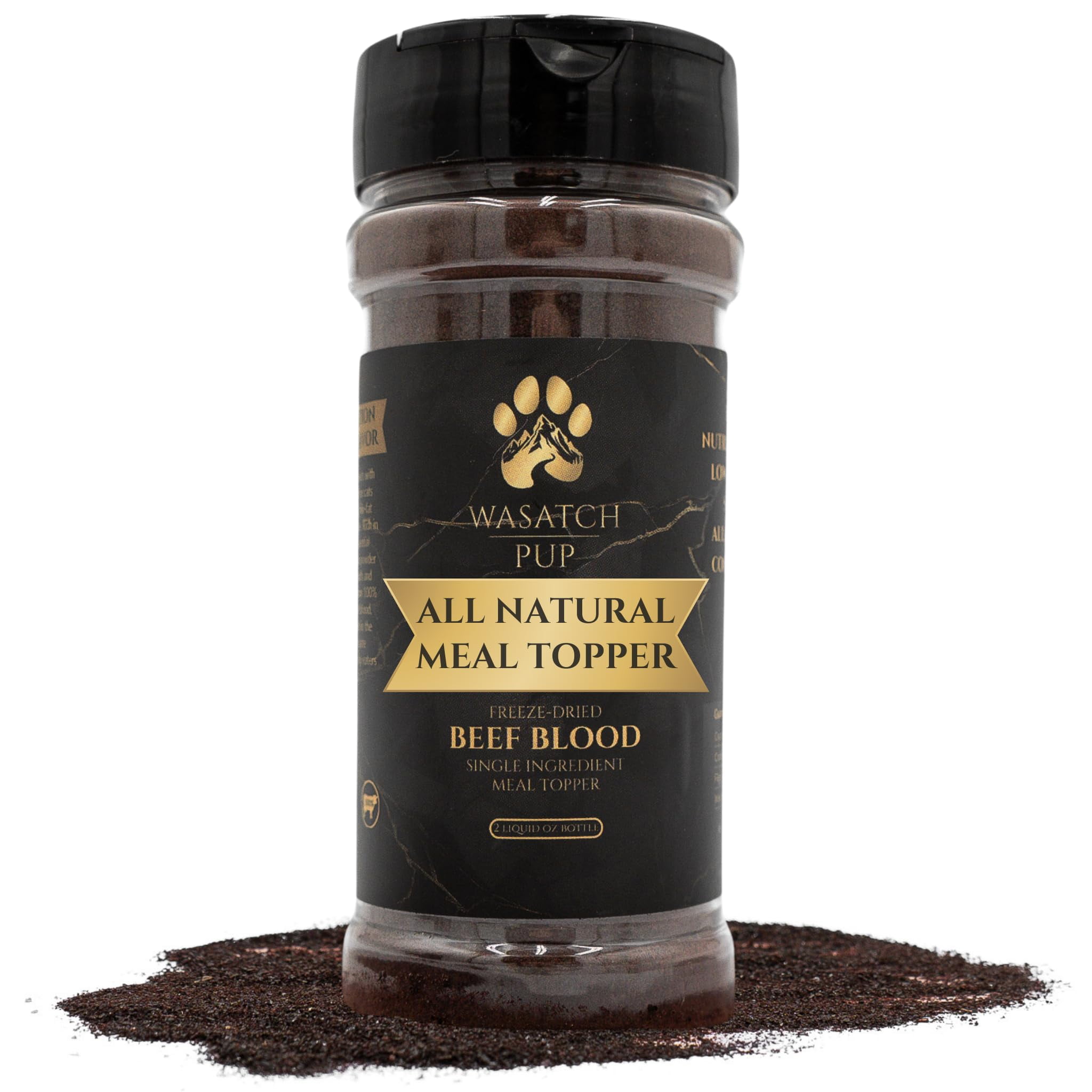 WASATCH PUP Beef Blood TGF4 Dog Food Toppers for Eaters | 100% Real ...