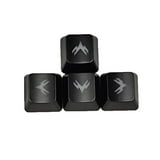 WASD Direction Gaming Keycaps Set ABS Height Backlit Through Keycaps ...