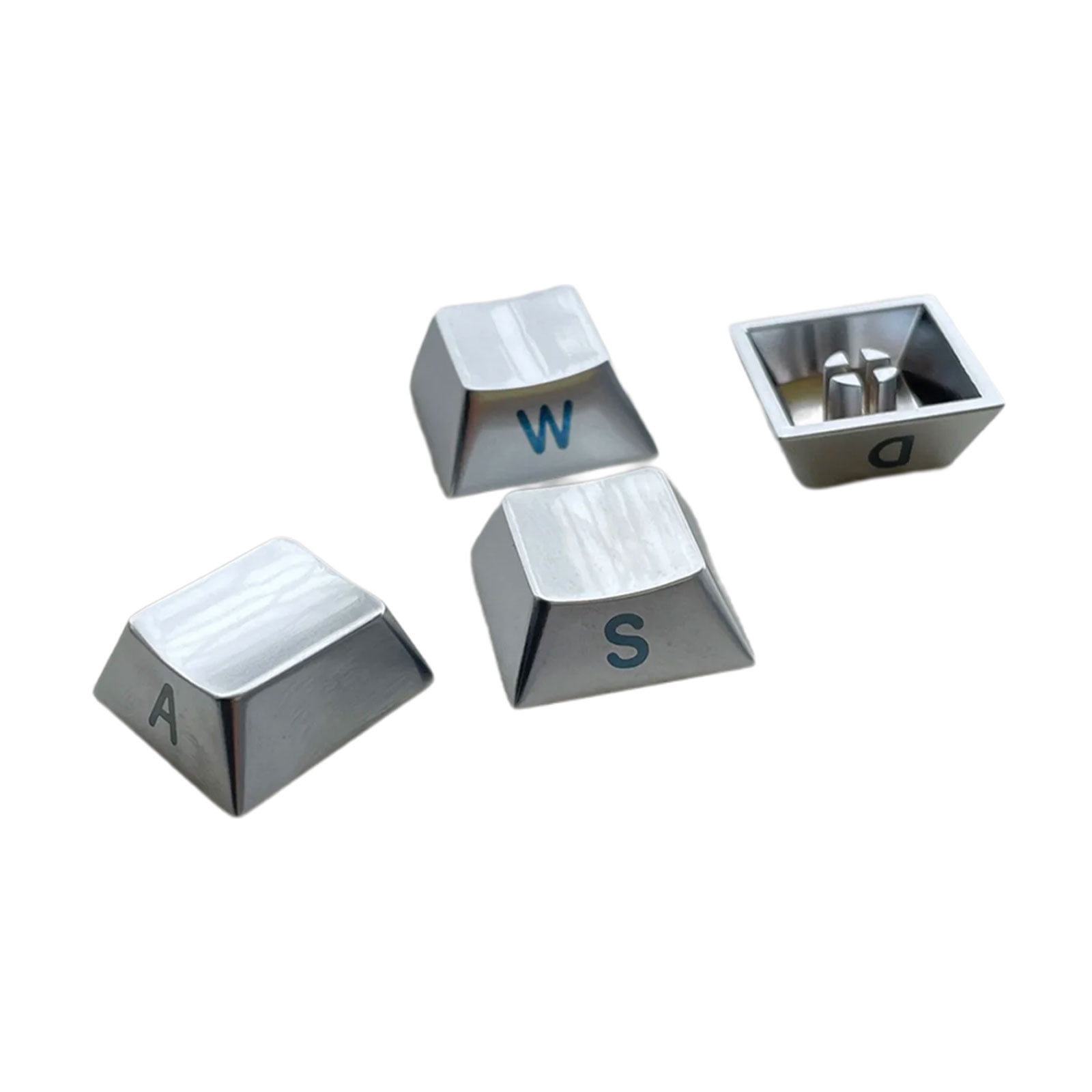 WASD Keycaps with Side Engraving Precise Alloy Keycap for Mechanical ...