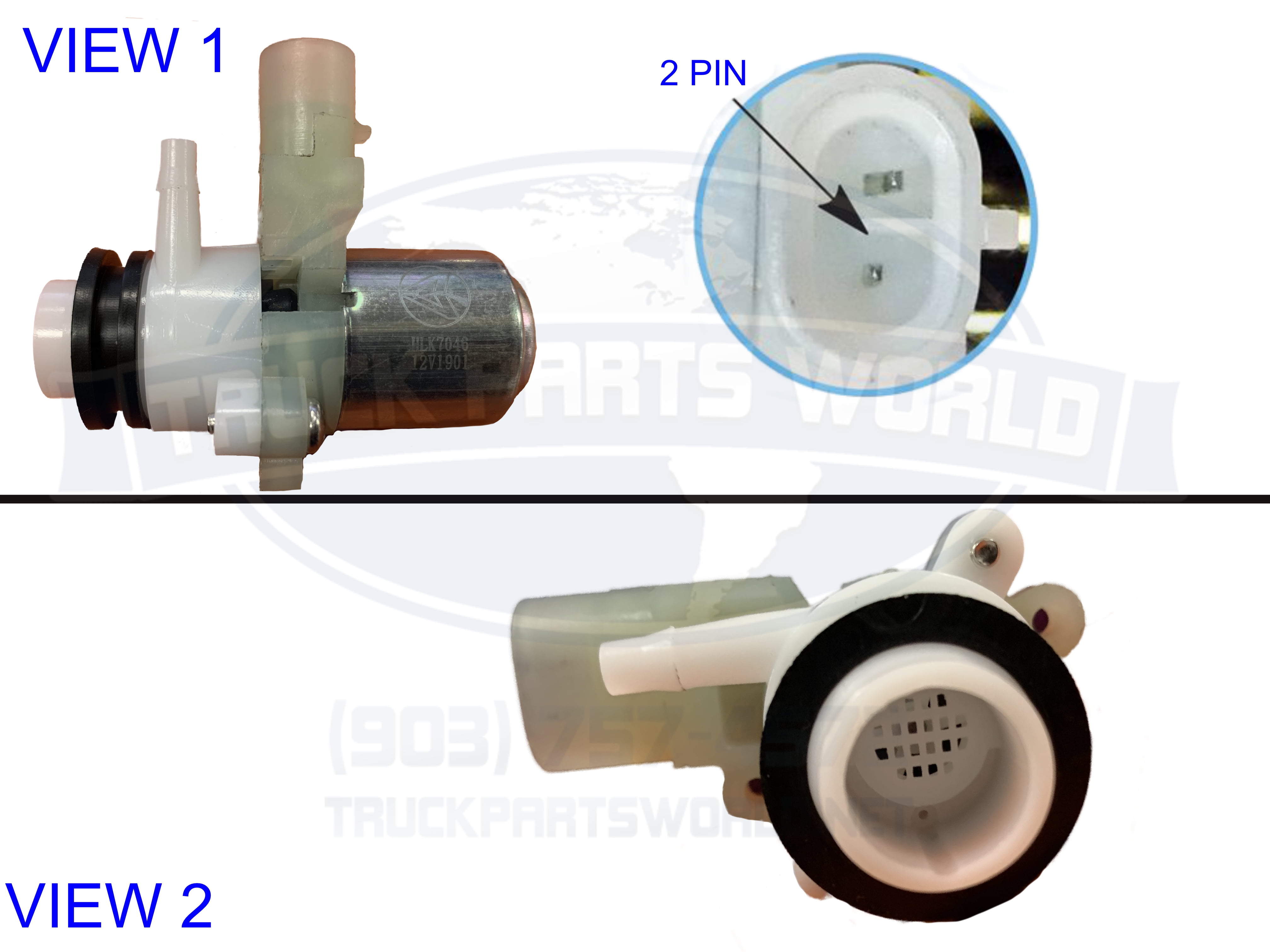 Washer Fluid Pump Peterbilt - Walmart.com
