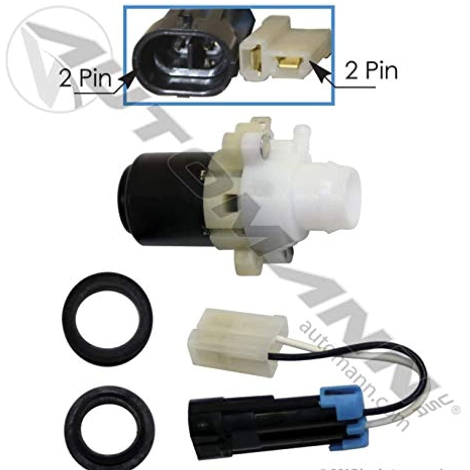 WASHER PUMP (Washer Fluid Pump Kit HLK7046K) - Walmart.com