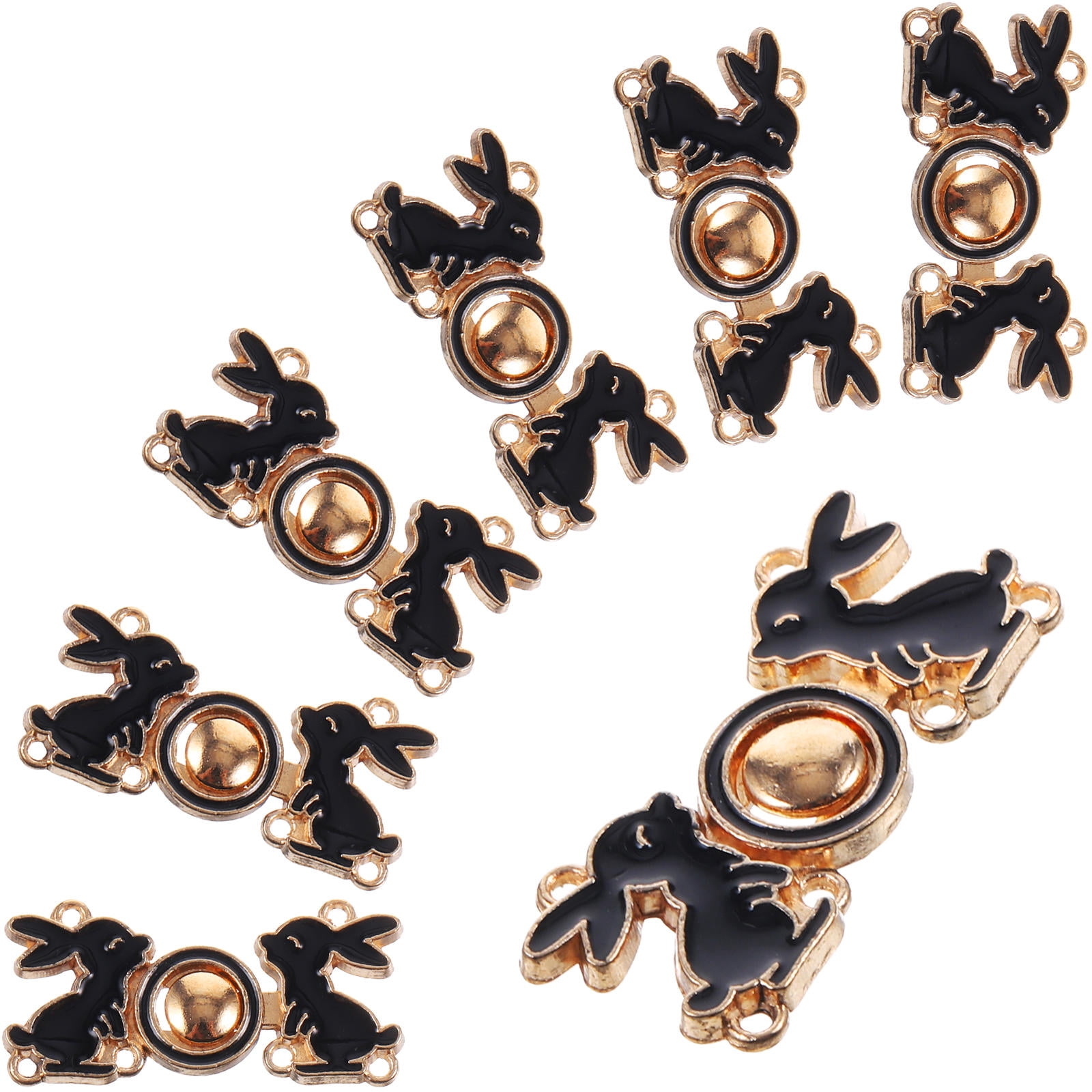 WASHWEPE 10 Pairs Waist Belt Button for Jeans and Pants Tightening ...