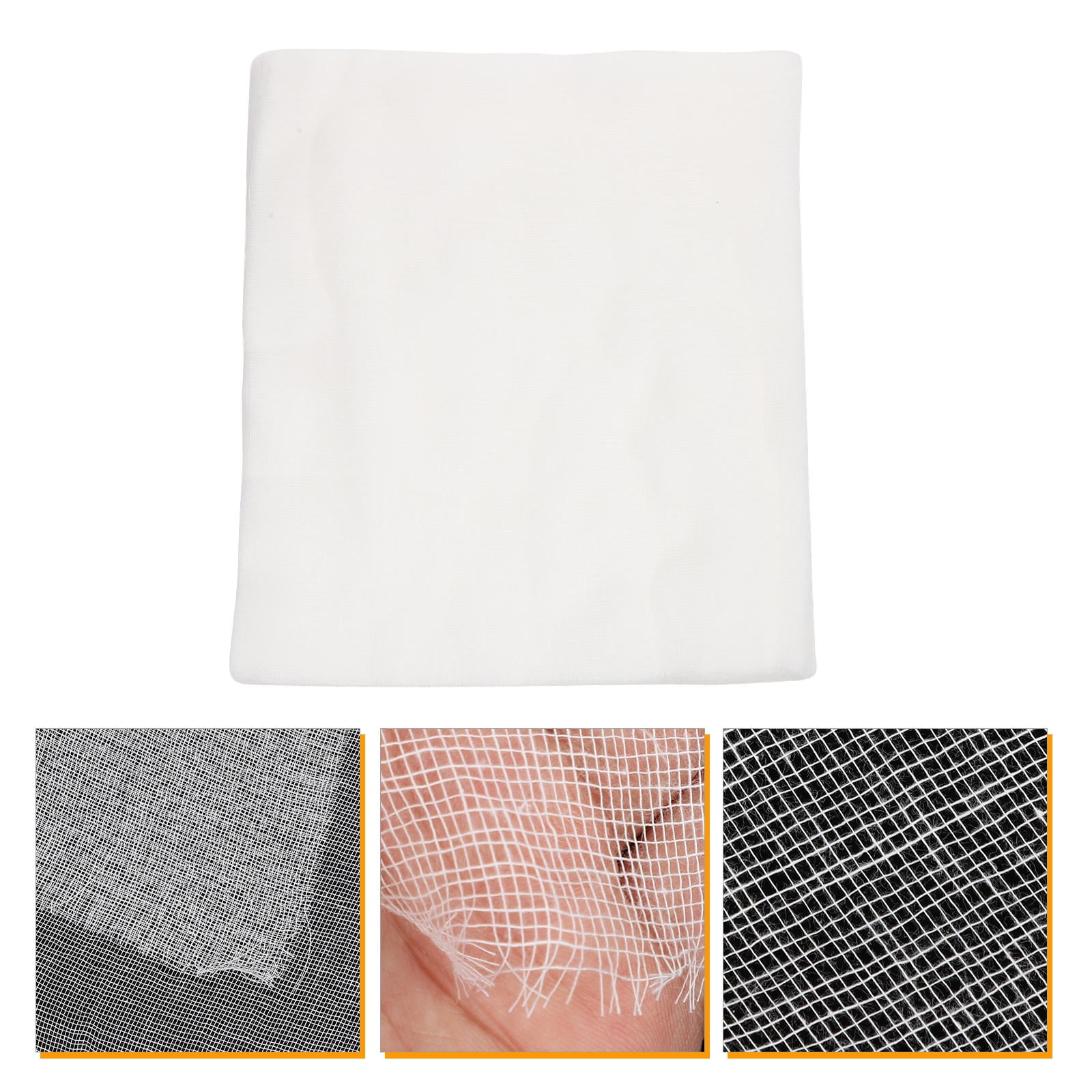 WASHWEPE 100Pcs Gauze for Beauty Permeable Lightweight Disposable Gauze ...