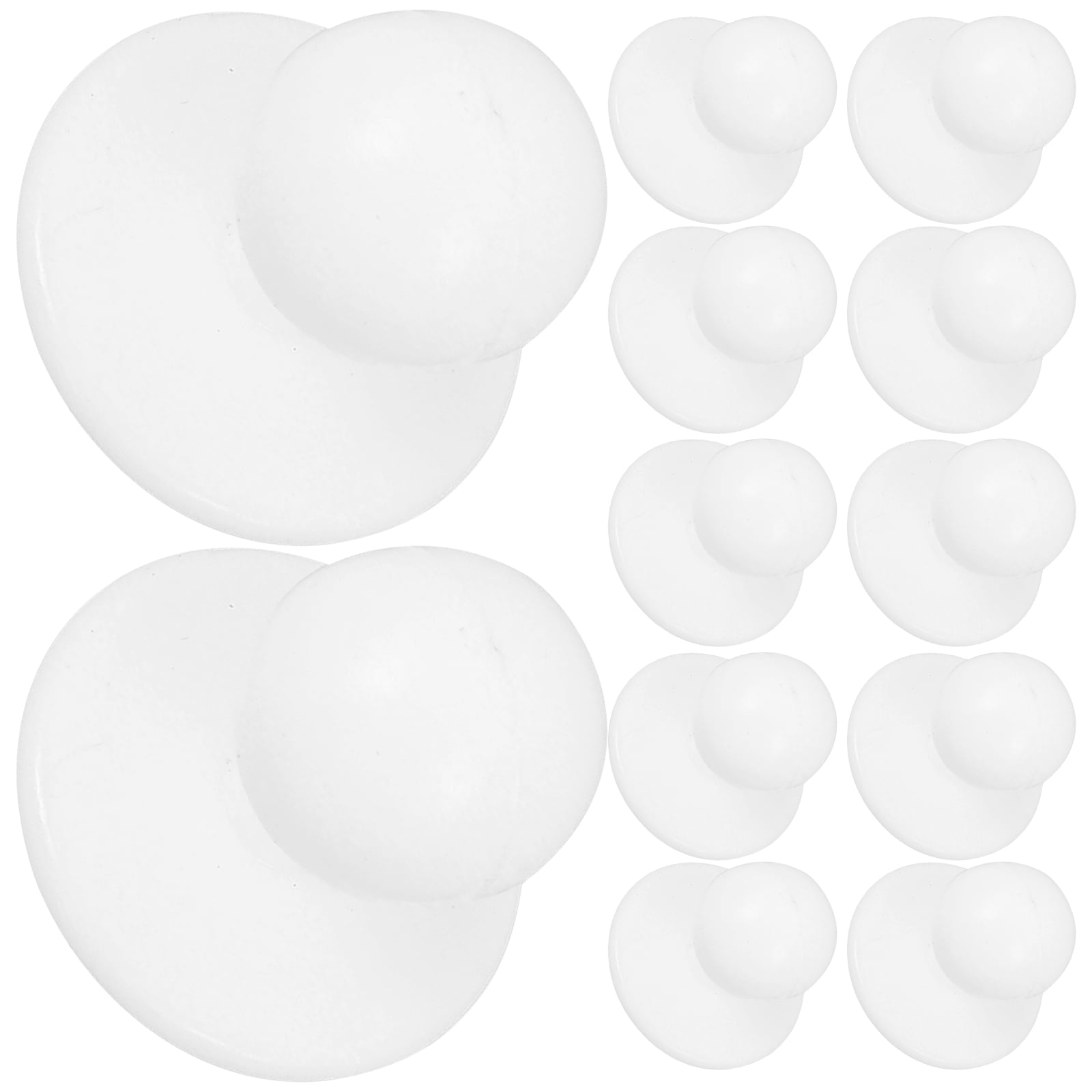 WASHWEPE 100Pcs Plastic Sewing Buttons for Chef Suits and Restaurant ...